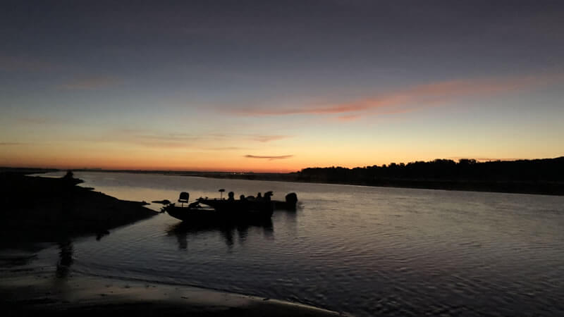 Rodman Reservoir Bass Fishing during Drawdown 2019